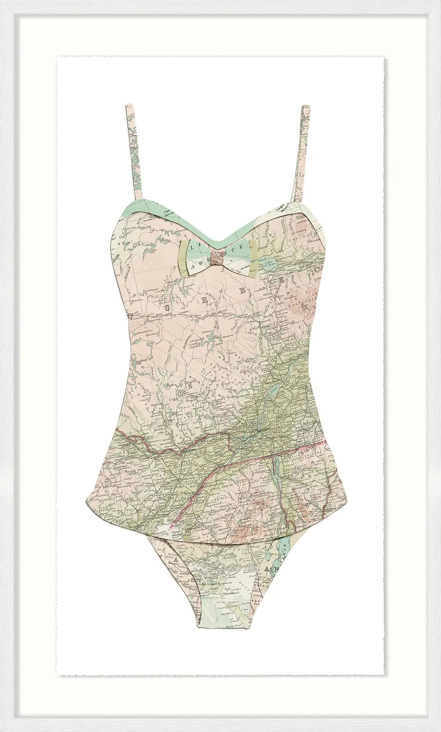 Swim Cutouts-Grey I - Celadon Art