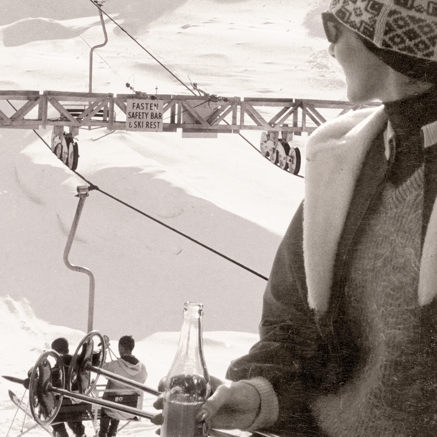 Ski Break C. 1966 - Celadon Art